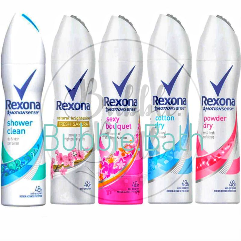 Rexona เรโซนา สเปรย์ ขนาด 135ml - bubble.bath - ThaiPick