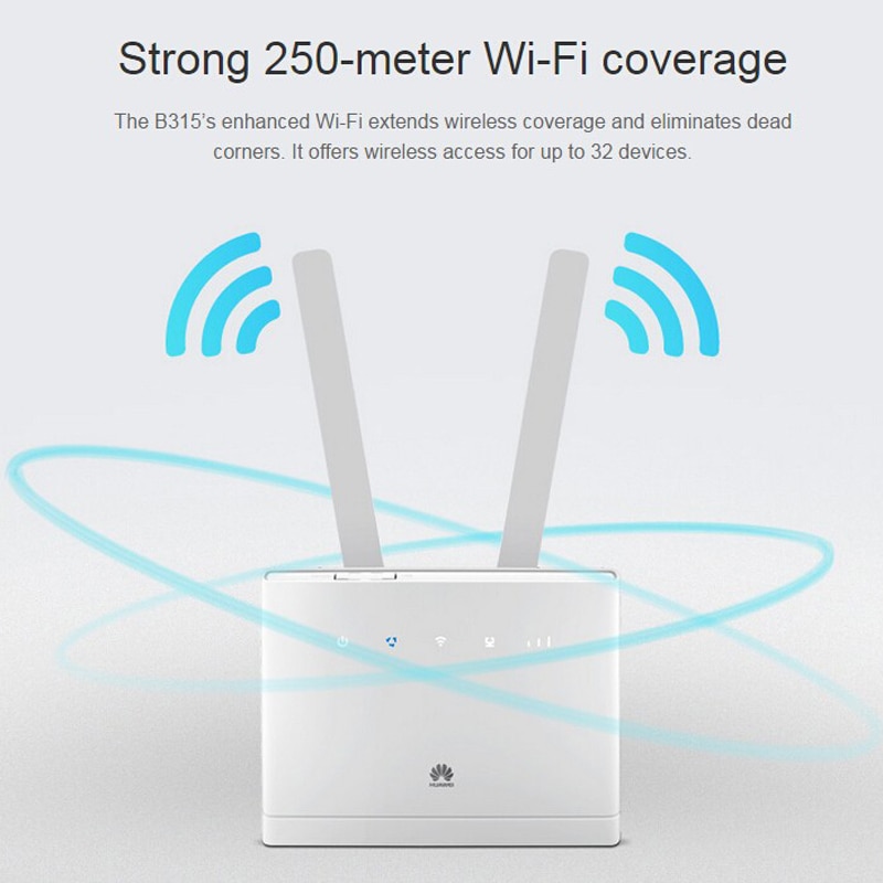 Unlocked HUAWEI B315 B315S-22 with Antenna CPE 150Mbps 4G LTE FDD TDD ...