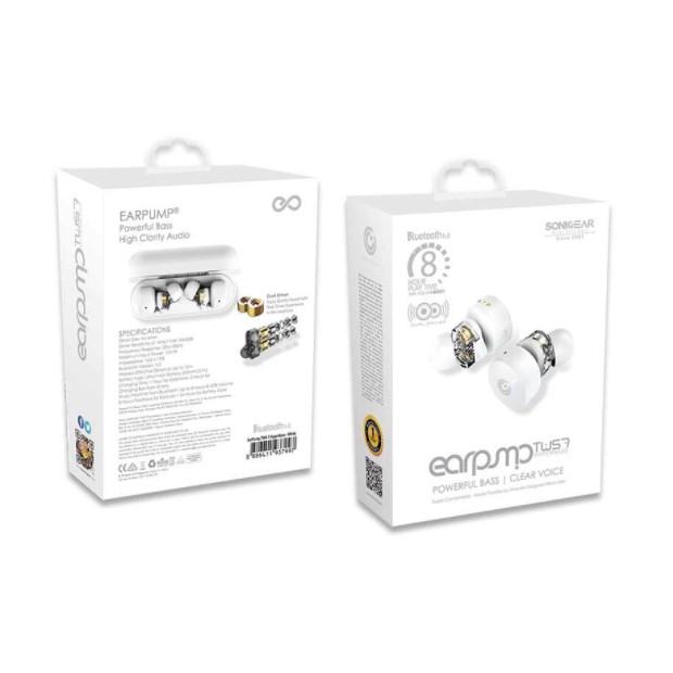 SonicGear TWS 7 HyperBass Wireless Stereo Earbuds | Bluetooth 5.0 ...