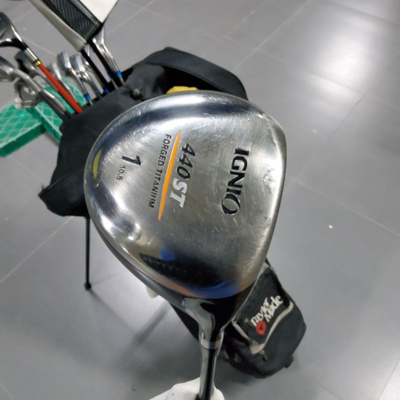 IGNIO 440ST Driver 10.5 FORGED TITANIUM ก้าน Flex-R ความยาว 45 - tata ...
