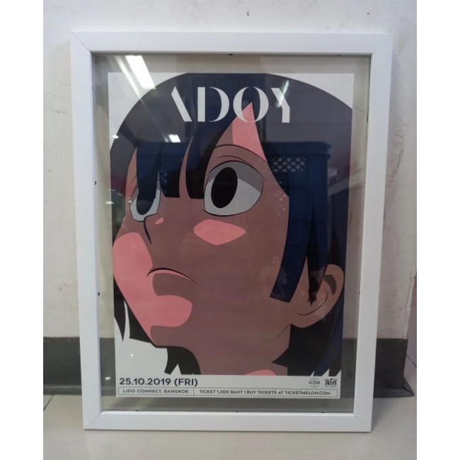 โปสเตอร์วงดนตรี Adoy live in Bangkok พร้อมเข้ากรอบสั่งทำพิเศษ | Shopee ...
