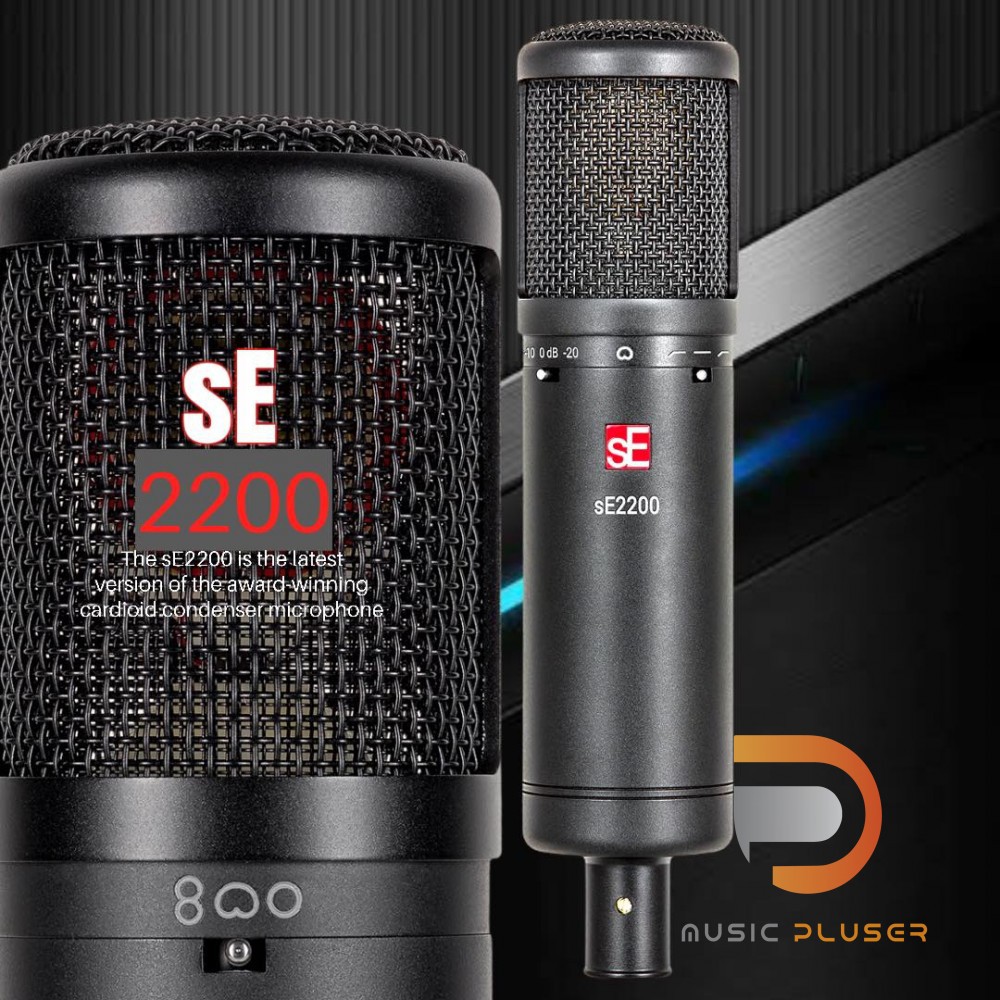 SE Electronic sE2200 ไมค์โครโฟนคอนเดนเซอร์ สำหรับบันทึกเสียงระดับคุณภาพ ...