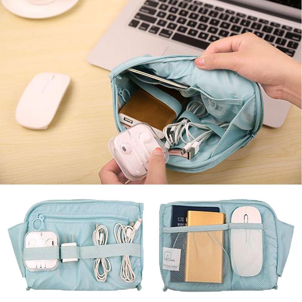 CVMAX1 Waterproof Travel Cable Organizer Bag Handbag Small Zipper Pouch ...