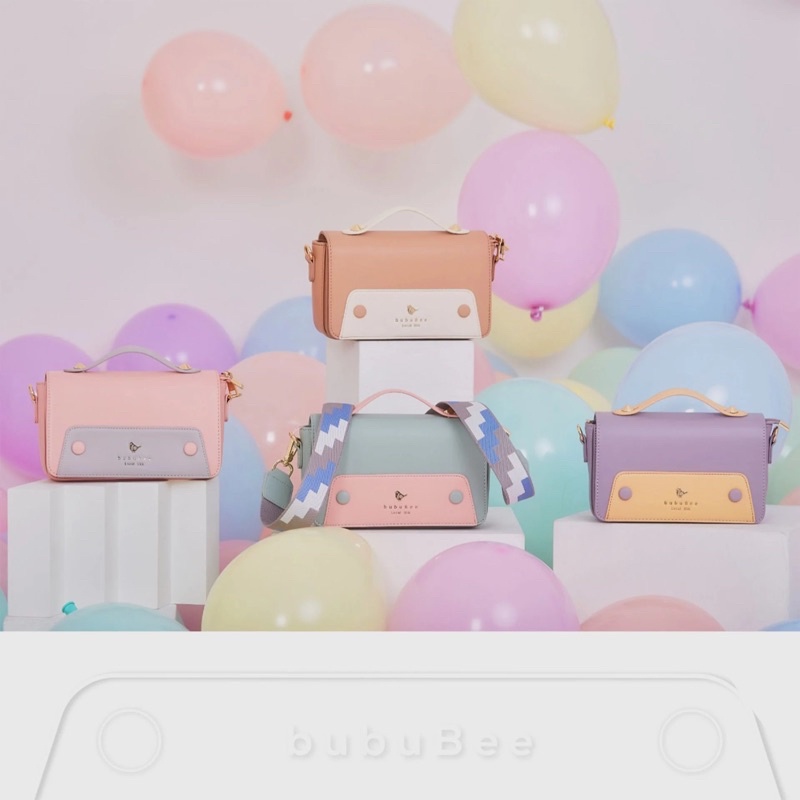 กระเป๋าสะพาย BUBUBEE Super Cute Flap Bag มี3สี | Shopee Thailand