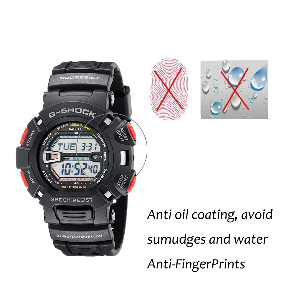 ฟิล์มกันรอยหน้าจอสําหรับ Casio G-Shock Watch G-9000 G9000 G-9300 G9300 ...