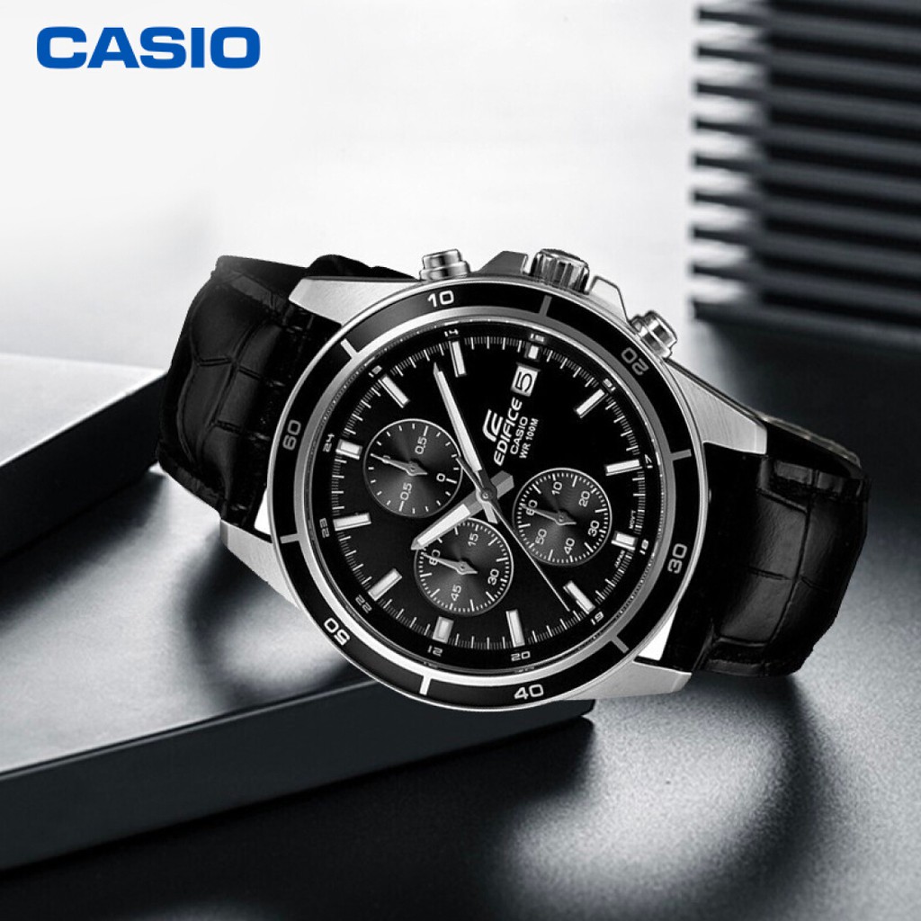 Casio Edifice Chronotraph นาฬิกาข้อมือ รุ่น EFR-526 EFR-526D EFR-527 ...