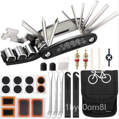 16 in 1 Bicycle Tools Sets Mountain Bike Bicycle Multi Repair Tool Kit ...
