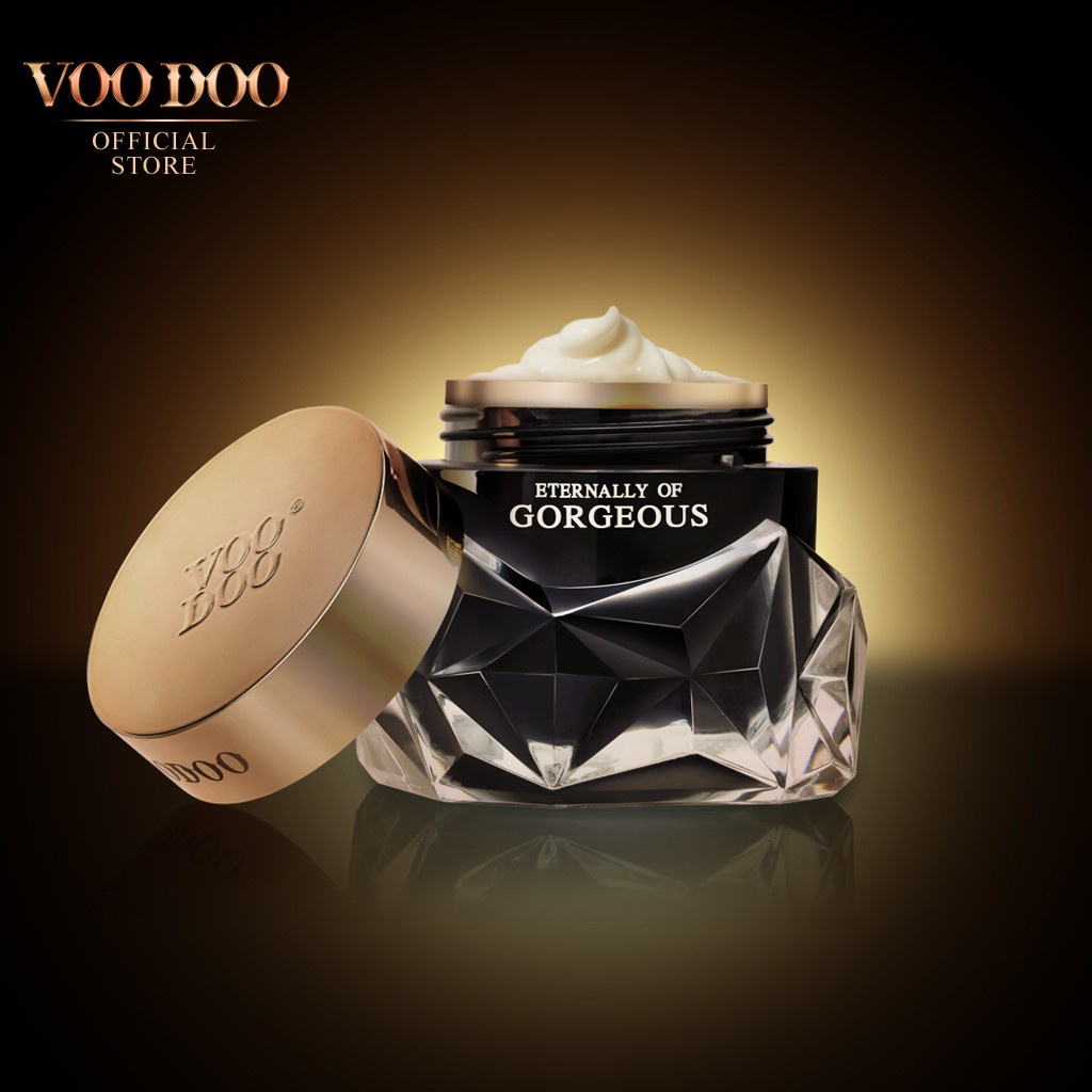 VOODOO GORGEOUS CREAM ครีมต่อต้านริ้วรอย ลดจุดด่างดำ เสริมสร้างอิลาสติน ...