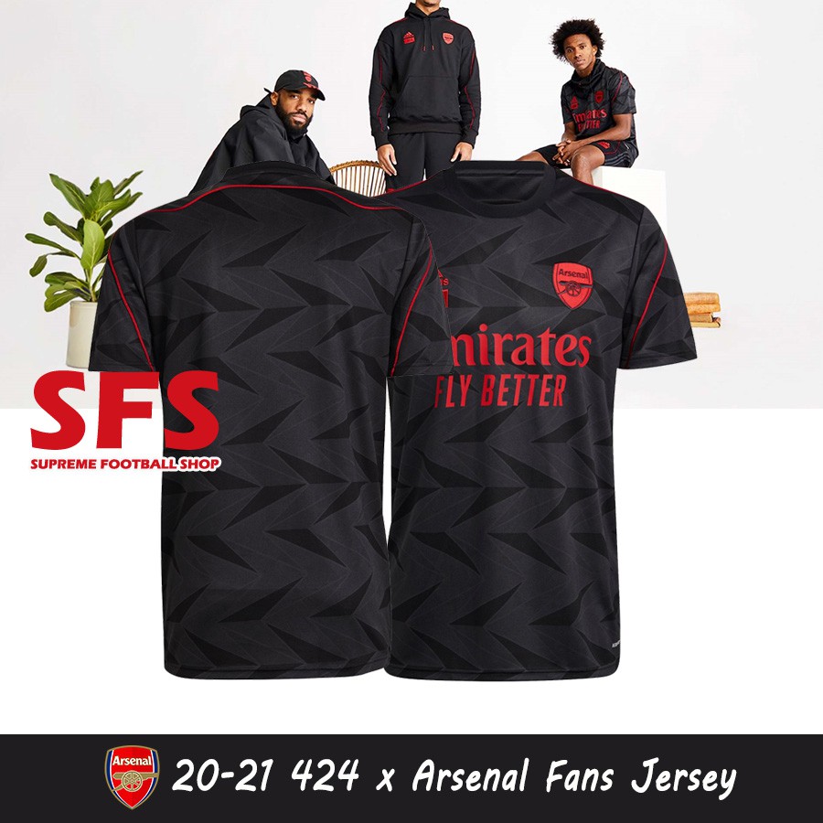 【SFS】 Top Quality 20-21 ARSENAL X 424 Soccer Football Jersey T-shirt S ...
