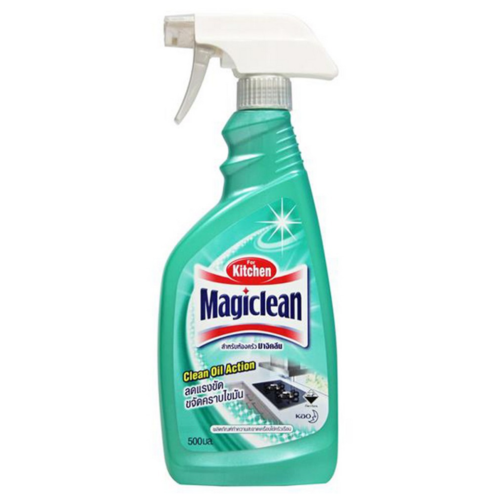 สเปรย์ขจัดคราบไขมันในครัว MAGICLEAN 500 มล. SPRAY KITCHEN CLEANER ...