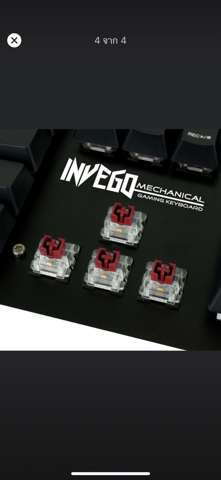 คีย์บอร์ดเกมมิ่ง SIGNO KB-728 INVEGO Mechanical Gaming Keyboard (Blue ...