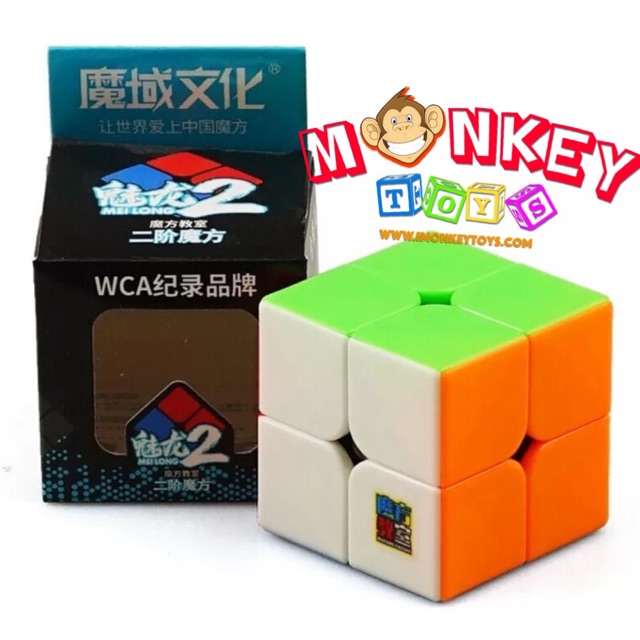 Monkey Toys รูบิค 2x2 MoYu WCA (จากหาดใหญ่) | Shopee Thailand