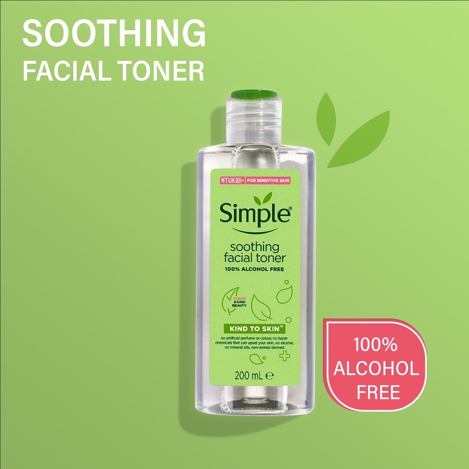 Simple Soothing Facial Toner 200ml | Shopee Thailand