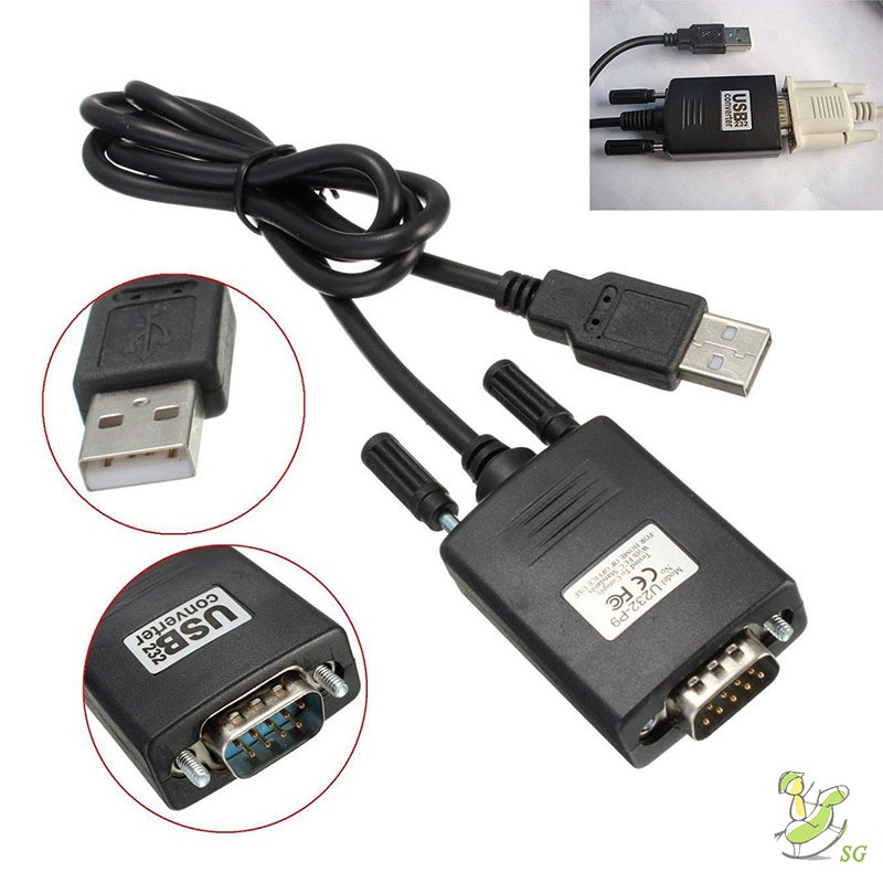 sg rs 232 serial to usb 2 . 0 ch 340 อะแดปเตอร์แปลงสายเคเบิ้ลสําหรับ ...