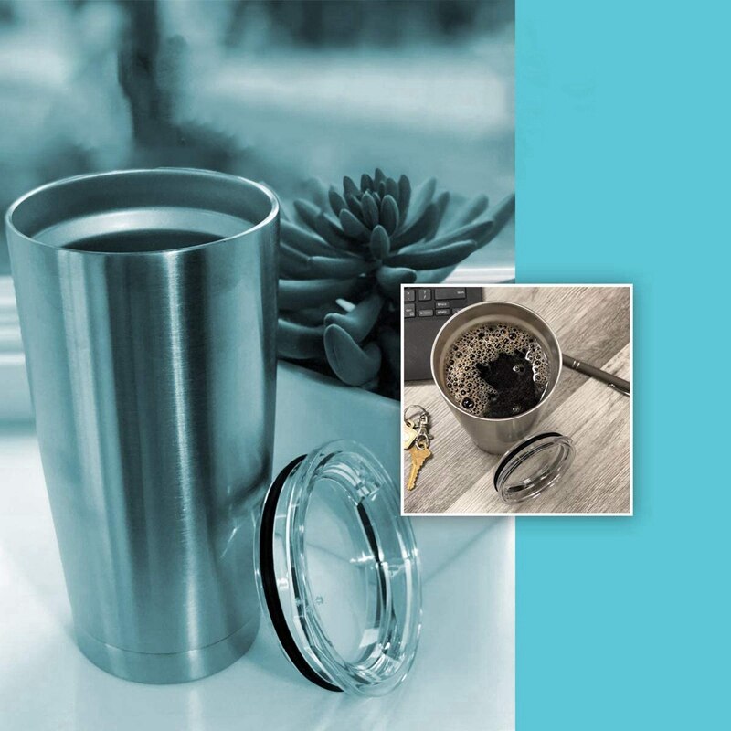 Please COD Stainless Steel Tumblers Bulk 4-Pack 20Oz Double Wall Vacuum ...