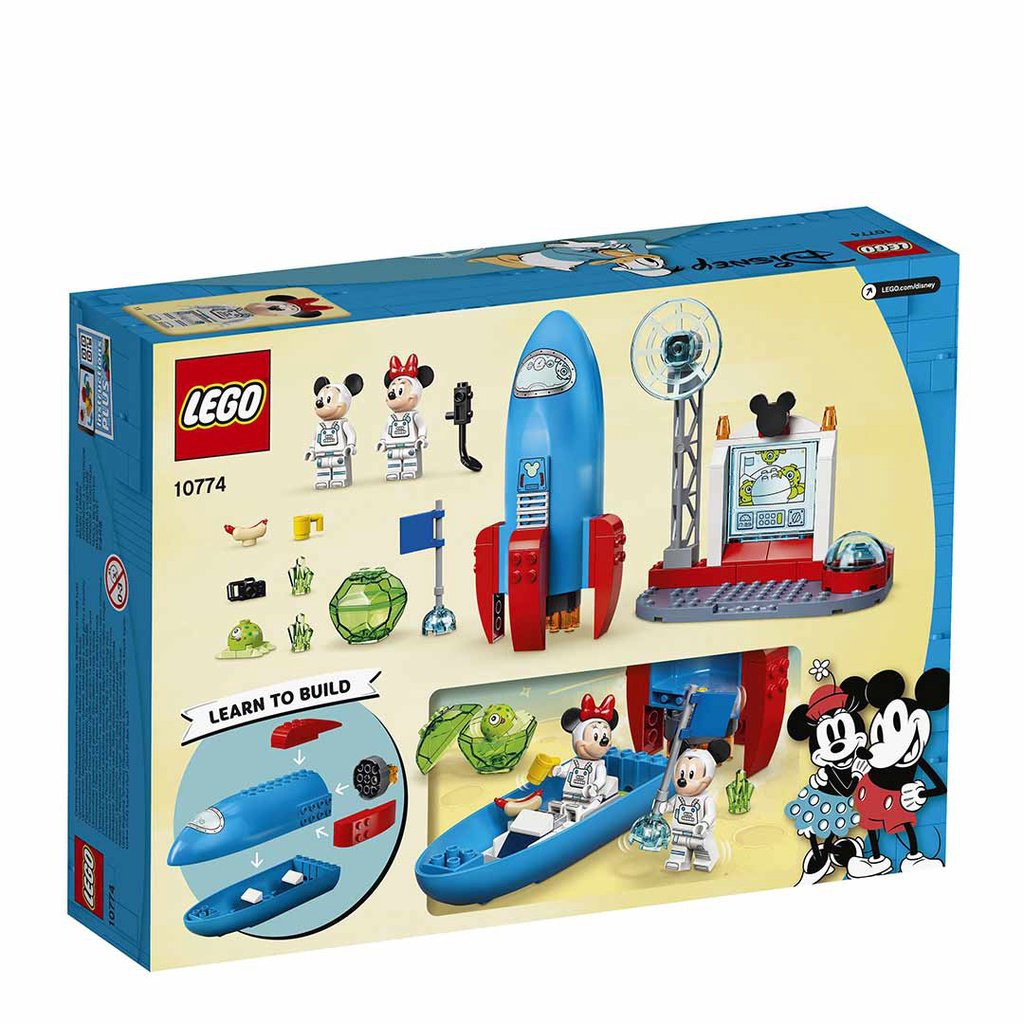 【จุด】LEGO® Mickey & Friends 10774 Mickey Mouse & Minnie Mouse's Space ...