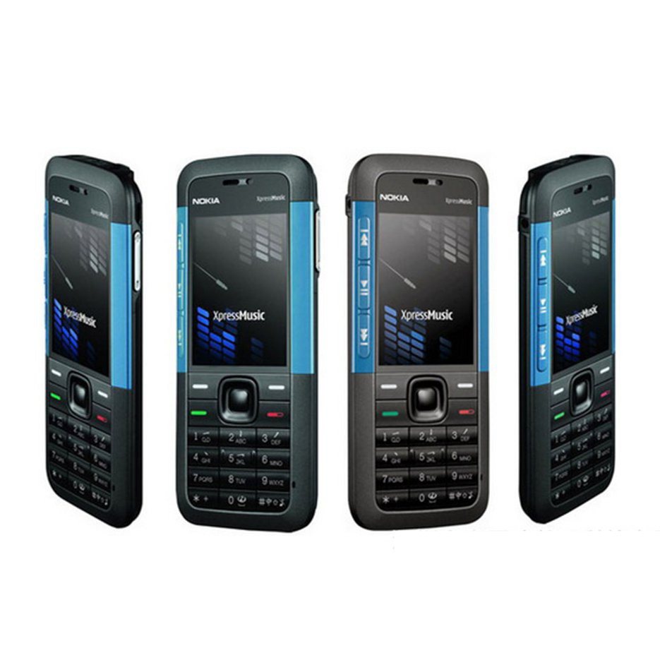 โทรศัพท์มือถือ Renovated Nokia 5310Xm Xpressmusic Java Mp3 Player Unlocked Phone LAT8 ...