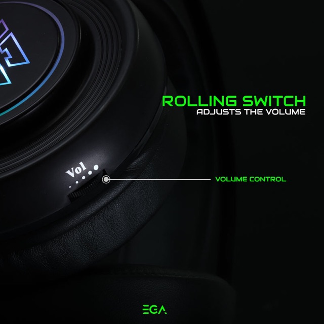 EGA "TYPE H3" หูฟังเกมส์มิ่ง USB 7.1 Surround Sound RGB GAMING HEADSET ...