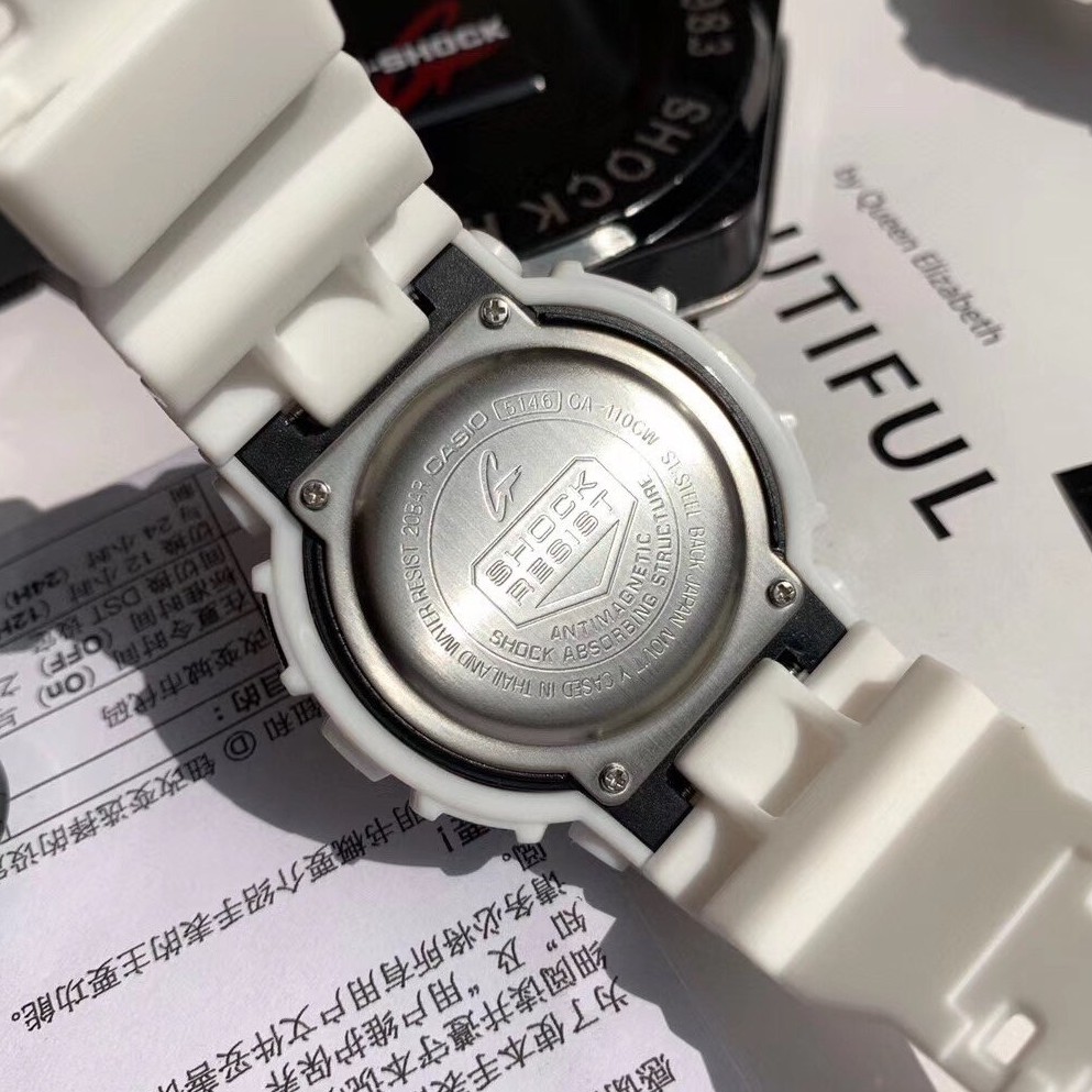 Casio G Shock ของแท้นาฬิกาข้อมือผู้ชาย นาฬิกาแฟชั่นสายเรซิ่น นาฬิกา
