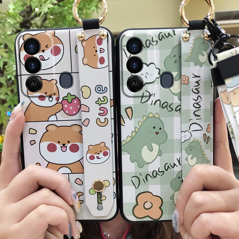 Anti-knock armor case Phone Case For Tecno POP6 GO Glitter Cute ...