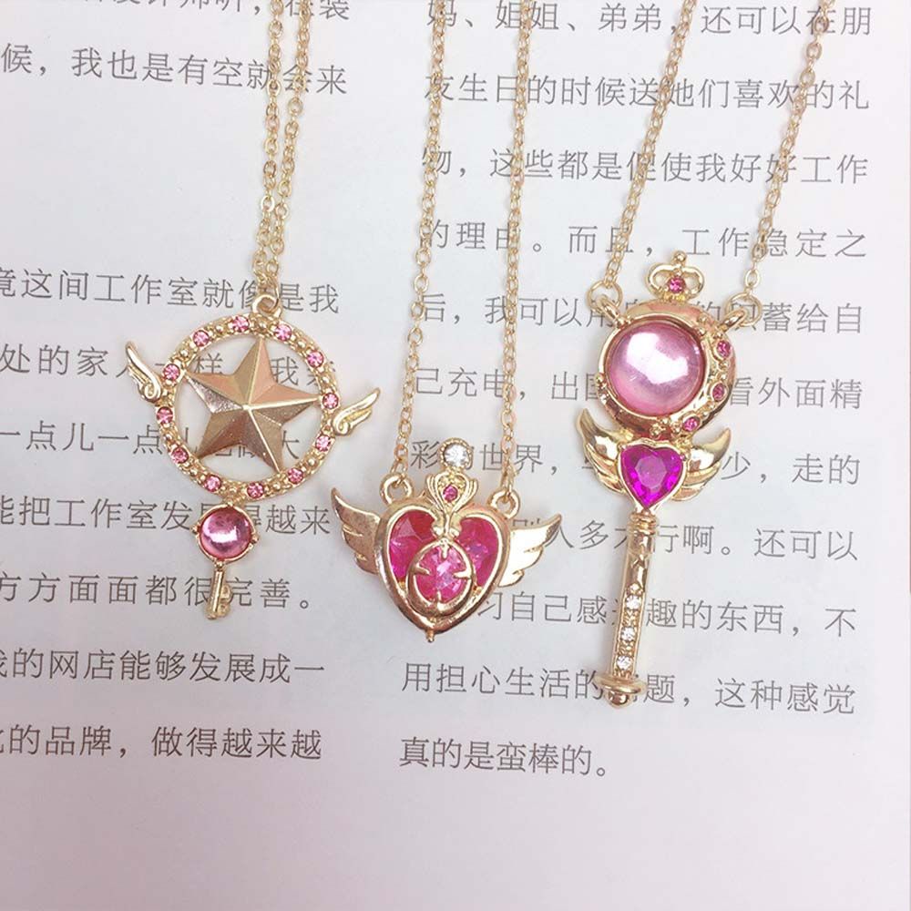 DOREEN Cute Anime Necklace For Cosplay Fashion Jewelry Clavicle Chain ...