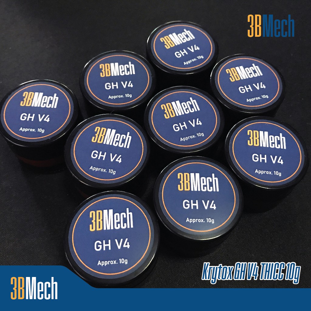 Krytox GH V4 THICC ขนาด 10 กรัม สารหล่อลื่นสำหรับลูปสวิตช์คีย์บอร์ด - 3bmech - ThaiPick