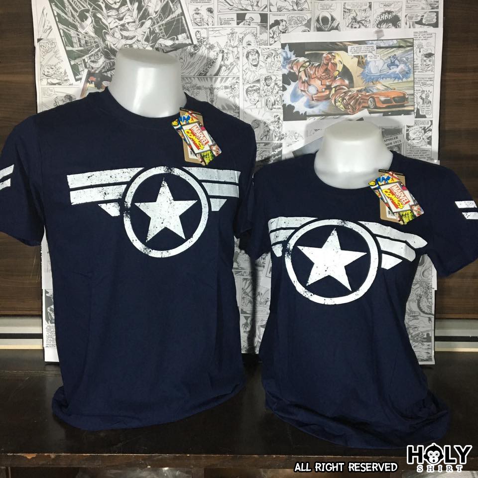 เสื้อ Captain America (Code 0014) - holyshirt.superhero - ThaiPick