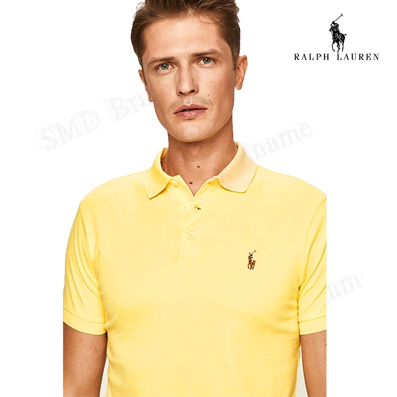 POLO RALPH LAUREN เสื้อโปโลชาย รุ่น Polo Ralph Lauren Mens Pima Cotton Slim Fit Polo Code ...