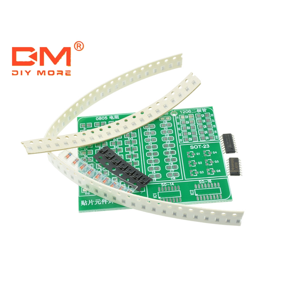 Skill Training SMD SMT Components Practice Board Shield Kit For DIY ...