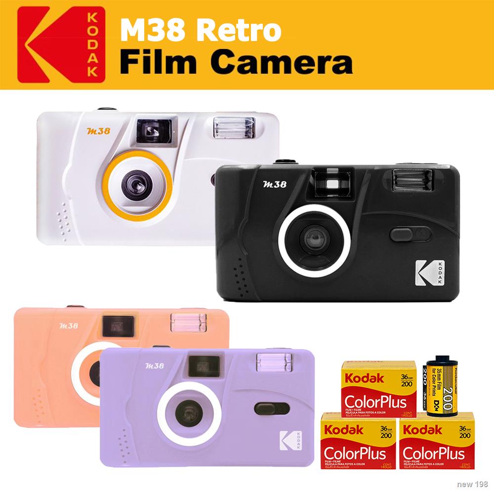 camera For KODAK Vintage Retro M38 Ungrade M35 35mm With flash Reusable ...