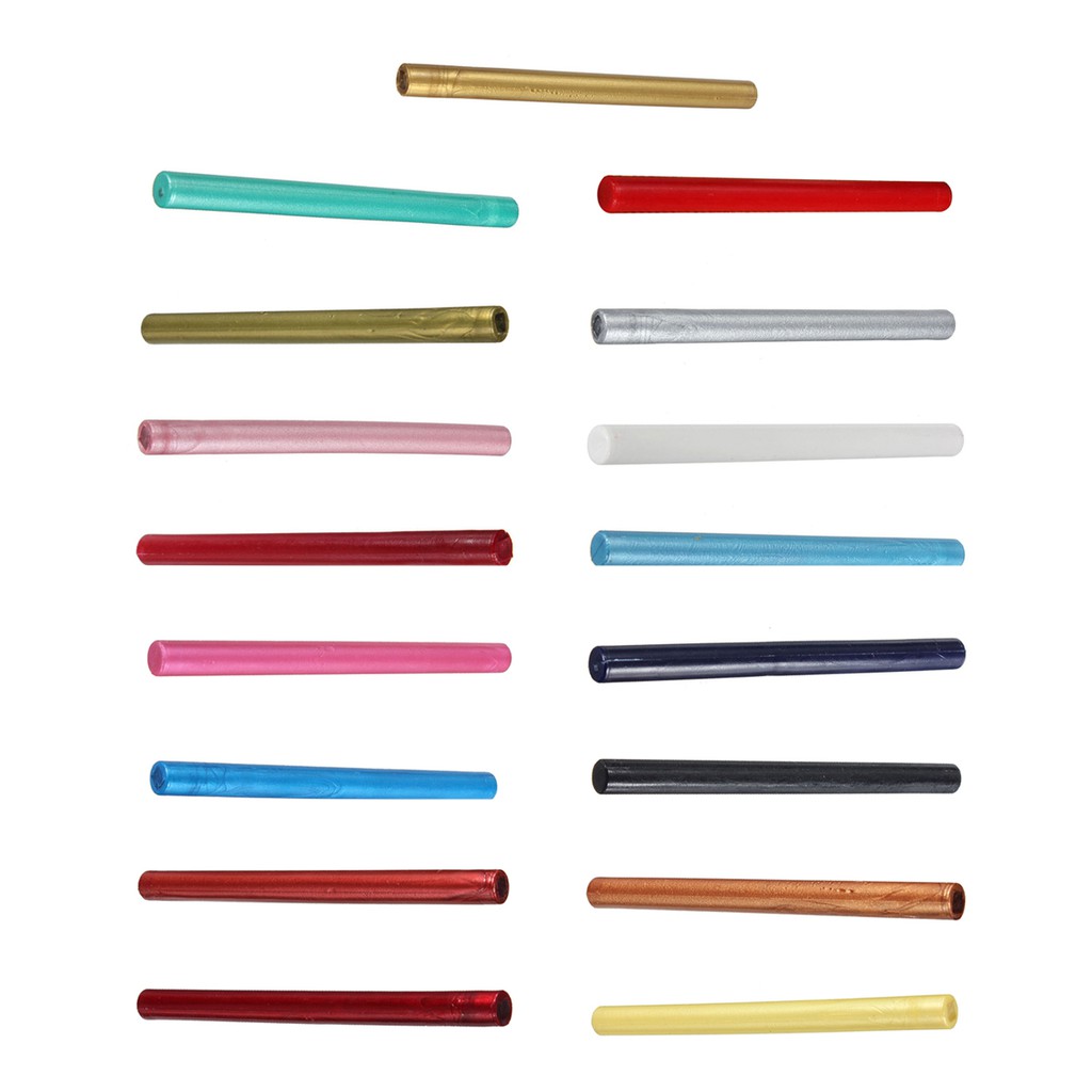 1pc Wax Stamp Baton Stick Vintage Flexible Round For Seal Letter Post ...