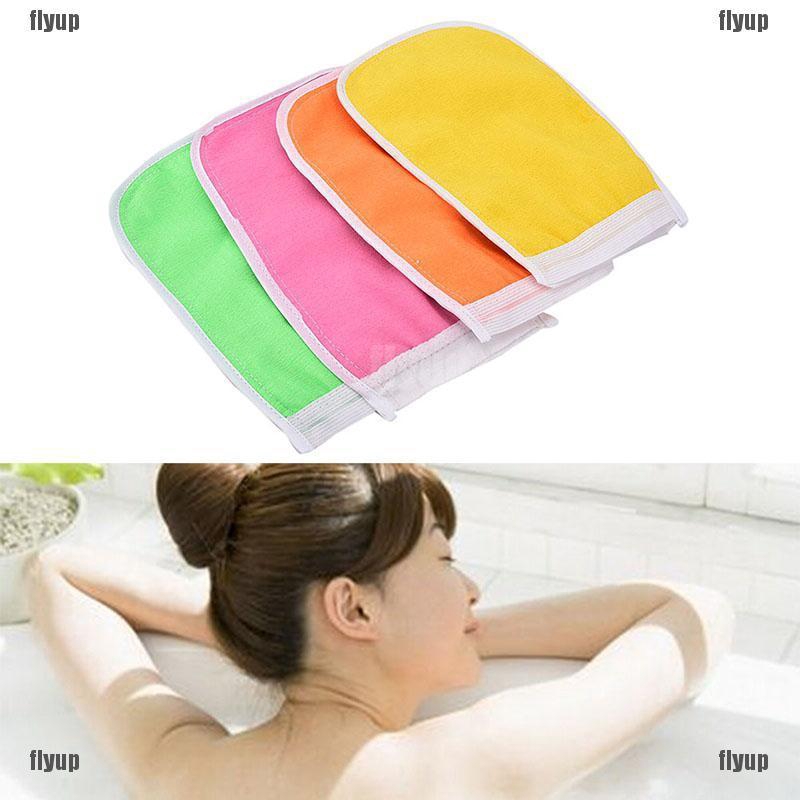 Shower Exfoliating Back Scrub Body Massage Sponge Wash Skin Spa Foam ...