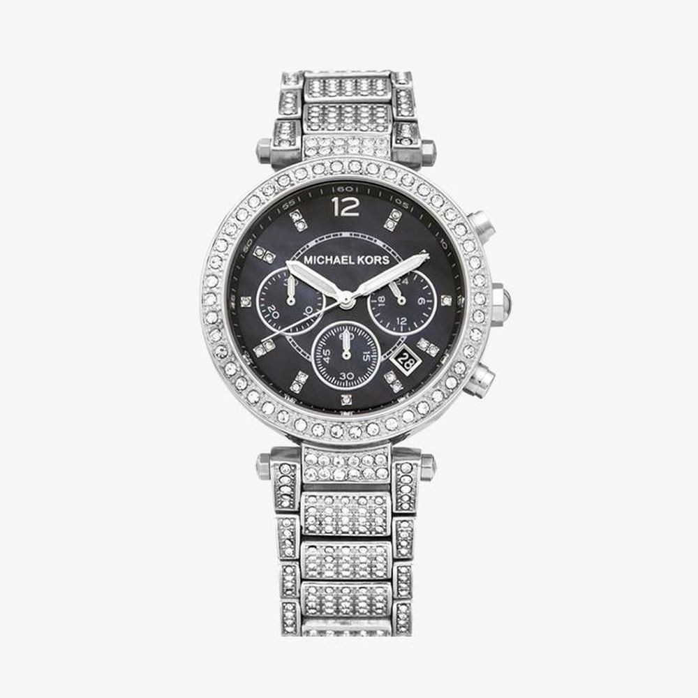 นาฬิกาผู้หญิง BURBERRY The City Black Dial Silver รุ่น BU9001 BU9101 ...
