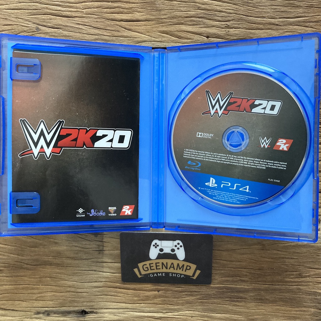 PS4 มือ2 ตำหนิแผ่นมีรอย WWE 2K20 (R3ASIA) (EN) W2K20 World Wrestling ...