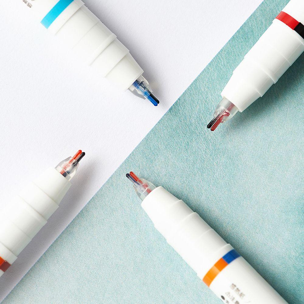 AARON1 6Pcs/Set Double Line Colored Pen Creativity Liner Art Markers ...