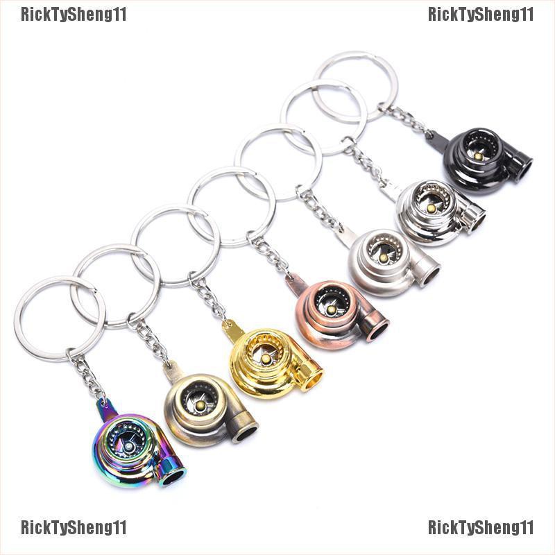 [COD RTS]Portable Mini Spinning Turbo Turbine Keyring Keychain ...
