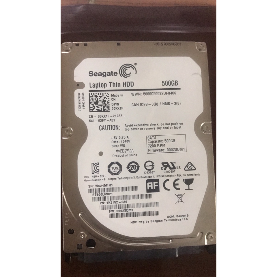 Seagate 500.GB (NB-SATA-3) (7200RPM) | Shopee Thailand