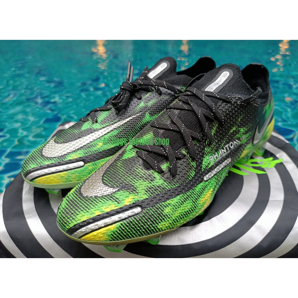 รองเท้าฟุตบอล Nike Phantom GT2 Elite SW FG (Shock Wave Pack) ท็อปของแท้ ...