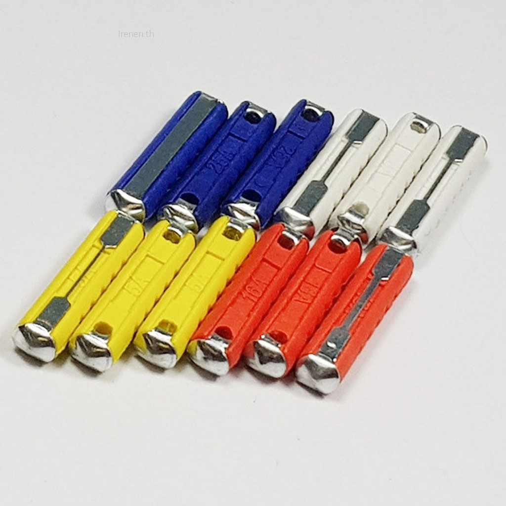 Irenen????40x Ceramic Continental Car Fuse Torpedo Type Assortment Kit ...
