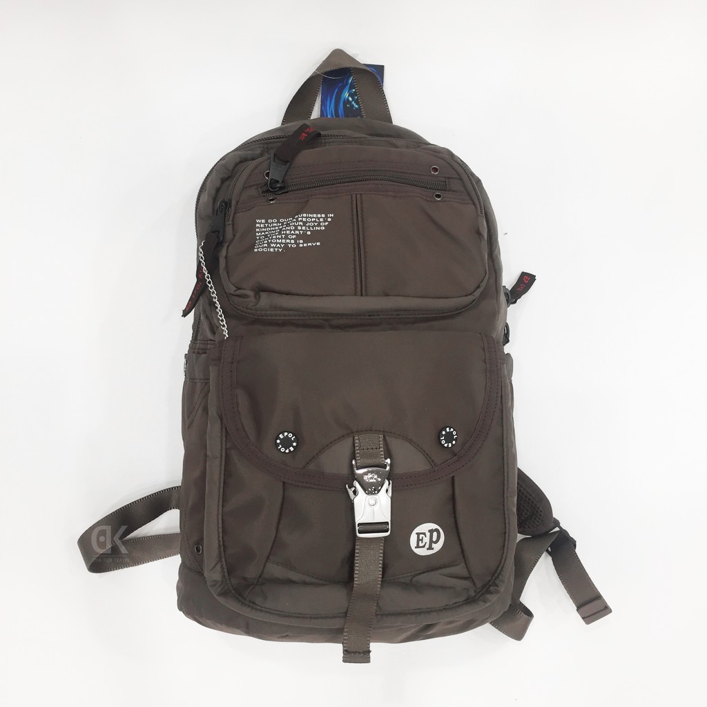 กระเป๋าเป้ Epol Backpack 13นิ้ว , 15นิ้ว Brown | Shopee Thailand