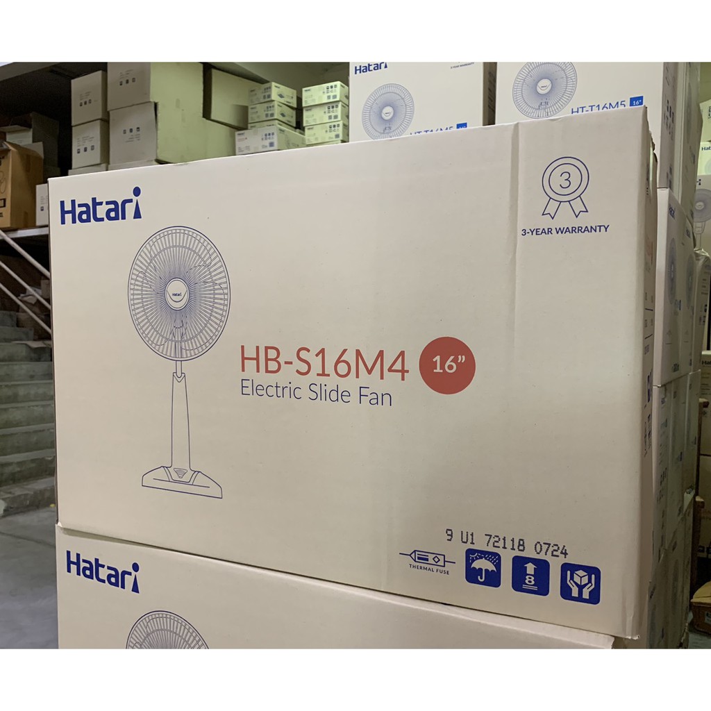 พัดลม????codeลด30ฮาตาริ Hatari 16นิ้ว สไลด์ ปรับระดับ HB-S16M4 - q6czi ...