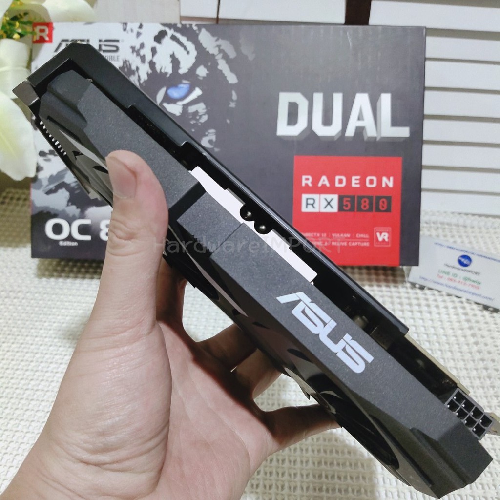 RX580 8GB ASUS DUAL การ์ดจอ เสือดำ - zarazens - ThaiPick