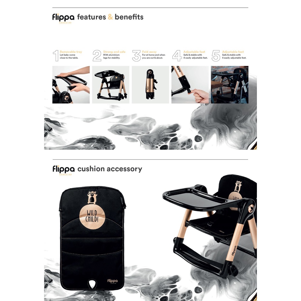 พร้อมส่งAPRAMO FLIPPA MAGIC GOLD DINING BOOSTER COMBO SET เก้าอี้ทาน ...