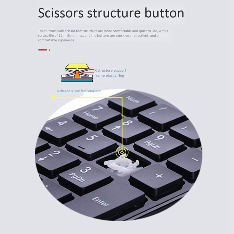 Sunreed Numeric Keypad 4.0 Bluetooth Keyboard with Display Calculator Function 2 in 1 Number Pad ...