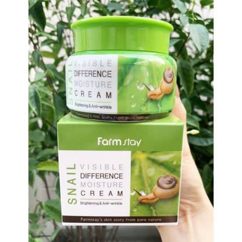 Farm Stay Farm Stay Snail Visible Difference Moisture Cream 100 g.ครีม ...