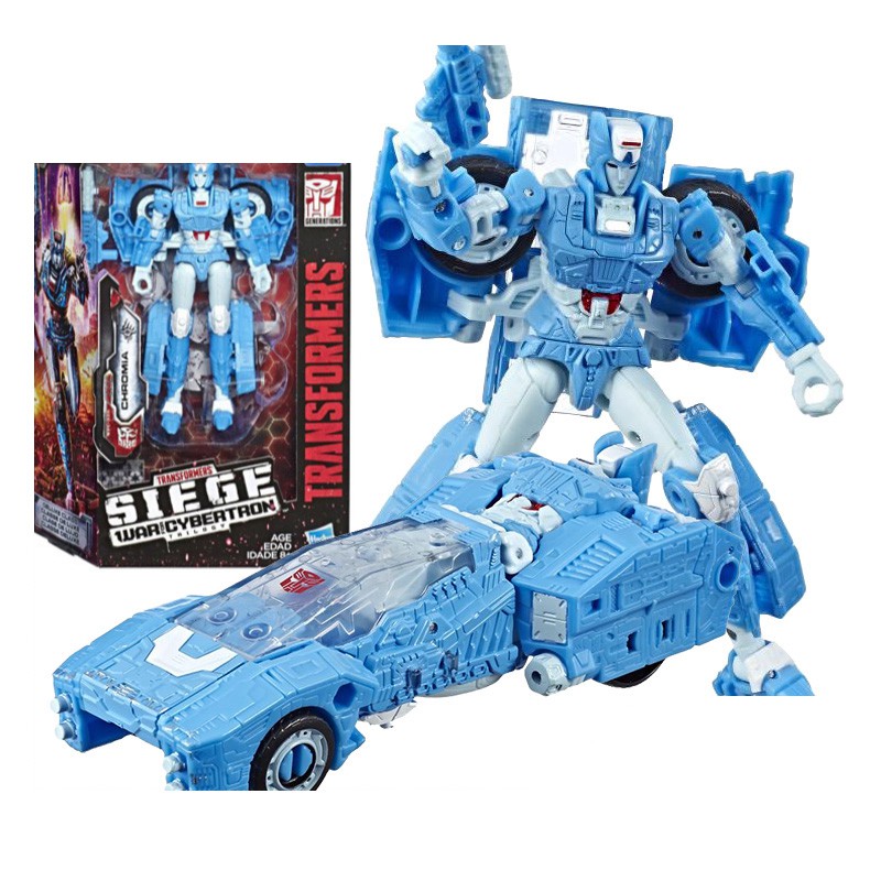 Transformers Robot Toys War for Cybertron Siege Deluxe Class Chromia ...
