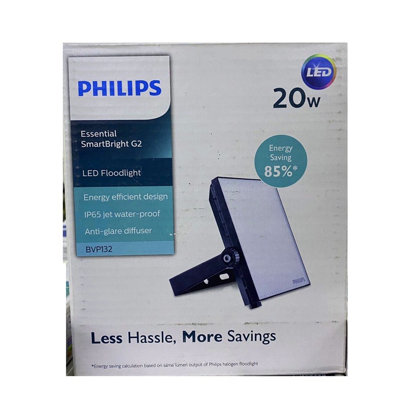 สปอร์ตไลต์ภายนอก philips essential smartbright G2 LED floodlight BVP132**รบกวนทักมาสอบถามก่อน ...