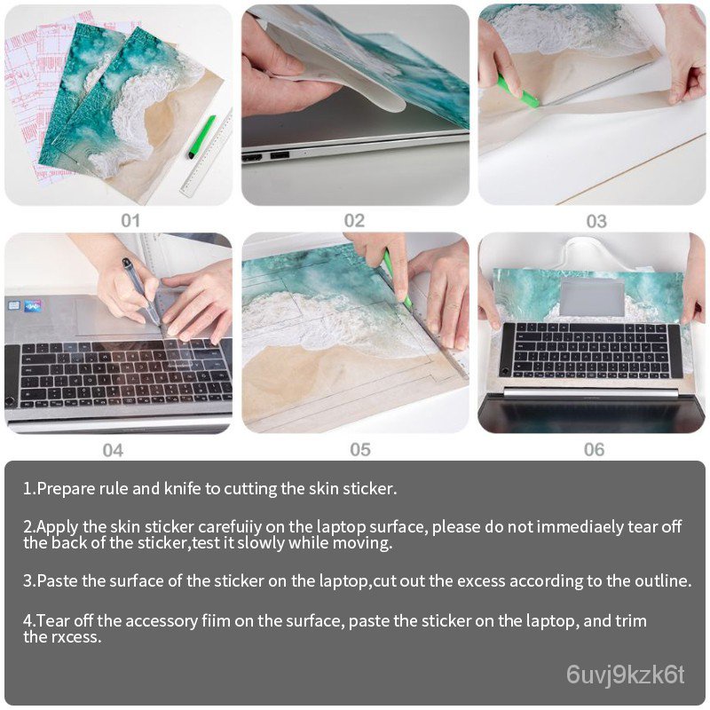 Custom DIY Laptop Sticker Laptop SkinCover for All 1213141517 inch for ...