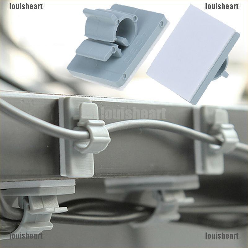 Lhth คลิปสายไฟสำหรับติดรถยนต์ 10 ชิ้น - louisheart.th - ThaiPick
