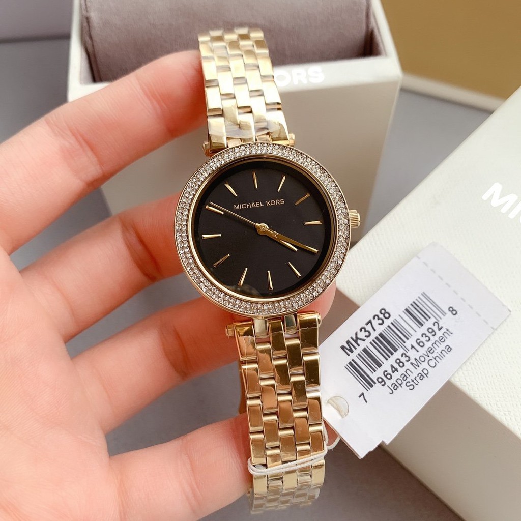 Michael Kors women watch MK3738 33mm Women's Mini Darci Quartz Watch ...